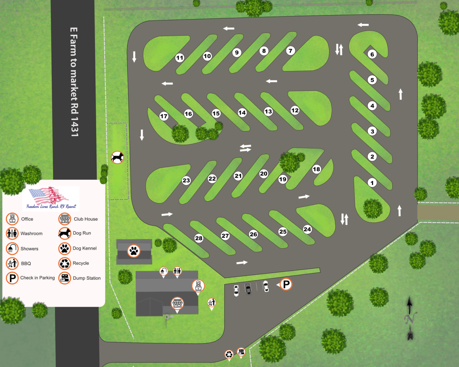 Your Lake Buchanan Pet Friendly RV Resort! | Freedom Lives Ranch RV Resort